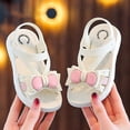 Bobifish Little Girls Open Toe Sandals Heart Wing Lightweight Eva ...