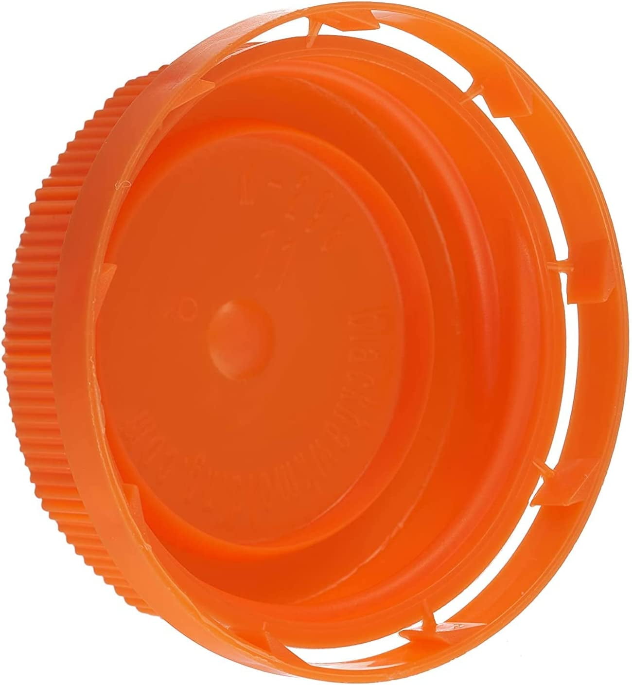 Buy 50 Pack] Orange Tamper Evident 38MM Ratchet Caps and Lids for ...