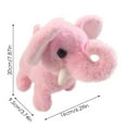 LARUYEKO Interactive Electronic Elephant Toy – Walking Trumpeting and ...