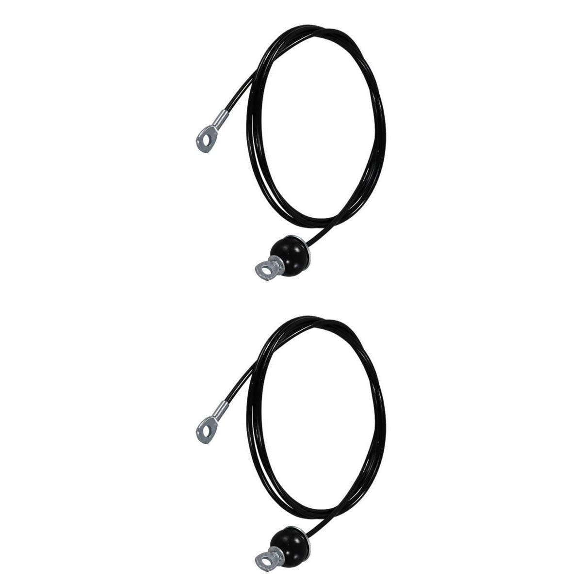 Juego de 2 Cables de Acero para fitness Sunnimix Sistema de Cable de ...