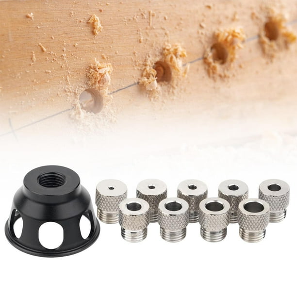 Colaxi Vertical Drill Guide Doweling Jig Kit Punch Dowel Self Centering ...