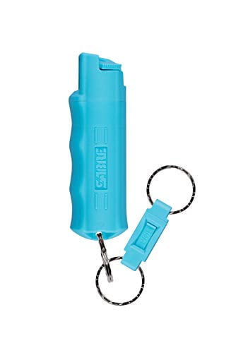 SABRE RED Pepper Spray Keychain with Quick Release for Easy Access Max ...