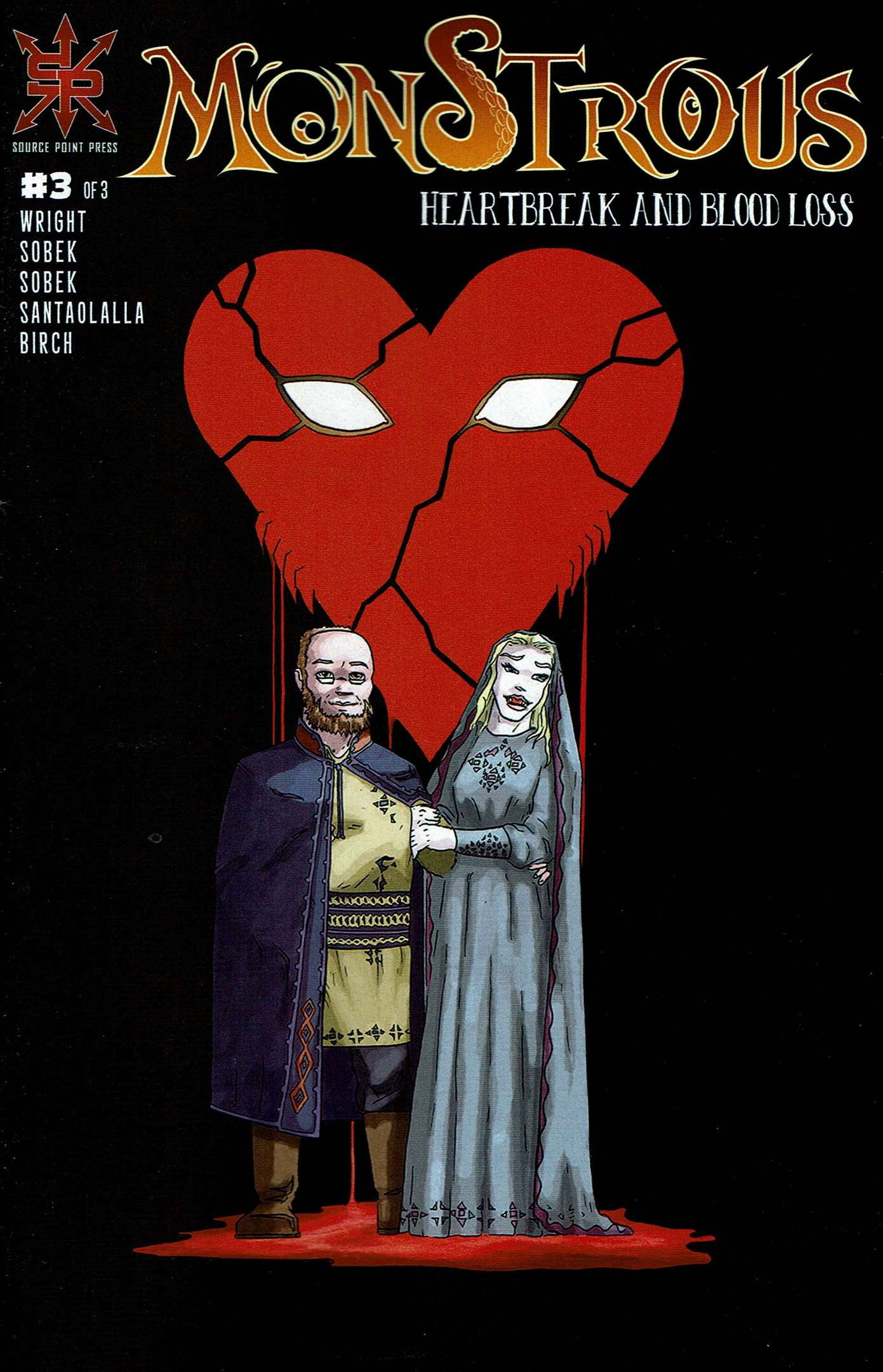 Monstrous: Heartbreak and Blood Loss #3 VF ; Source Point Comic Book ...