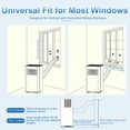 Portable Air Conditioner 10000 BTU Ashrae, 3-in-1 AC Unit for Room with ...