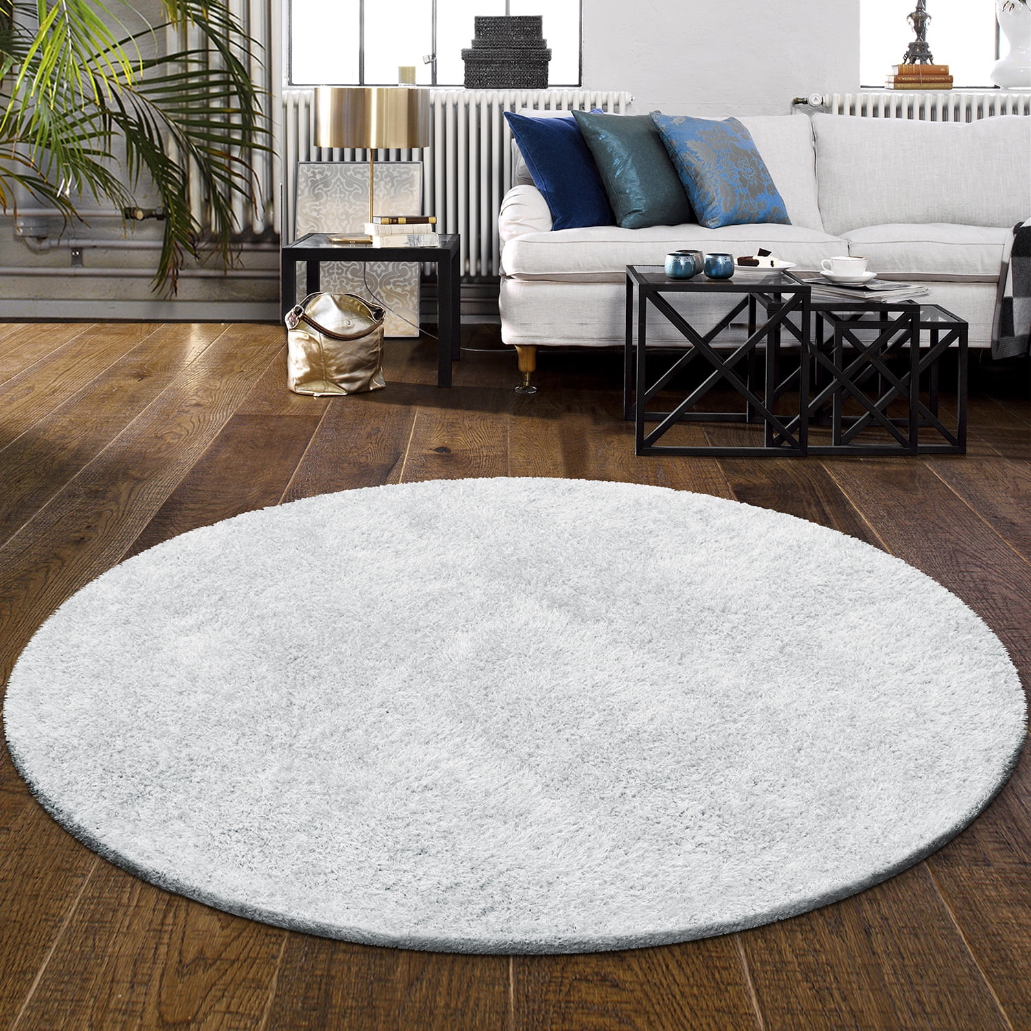 Hand Woven Shag Area Rug Collection - Walmart.com