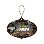 Personalized Monster Jam Max D Canvas Wall Art, 16" x 16" - Walmart.com