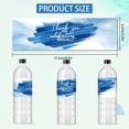 Bottle Label Adhesive Stickers Rectangle Word 216x64mm Multi-color ...