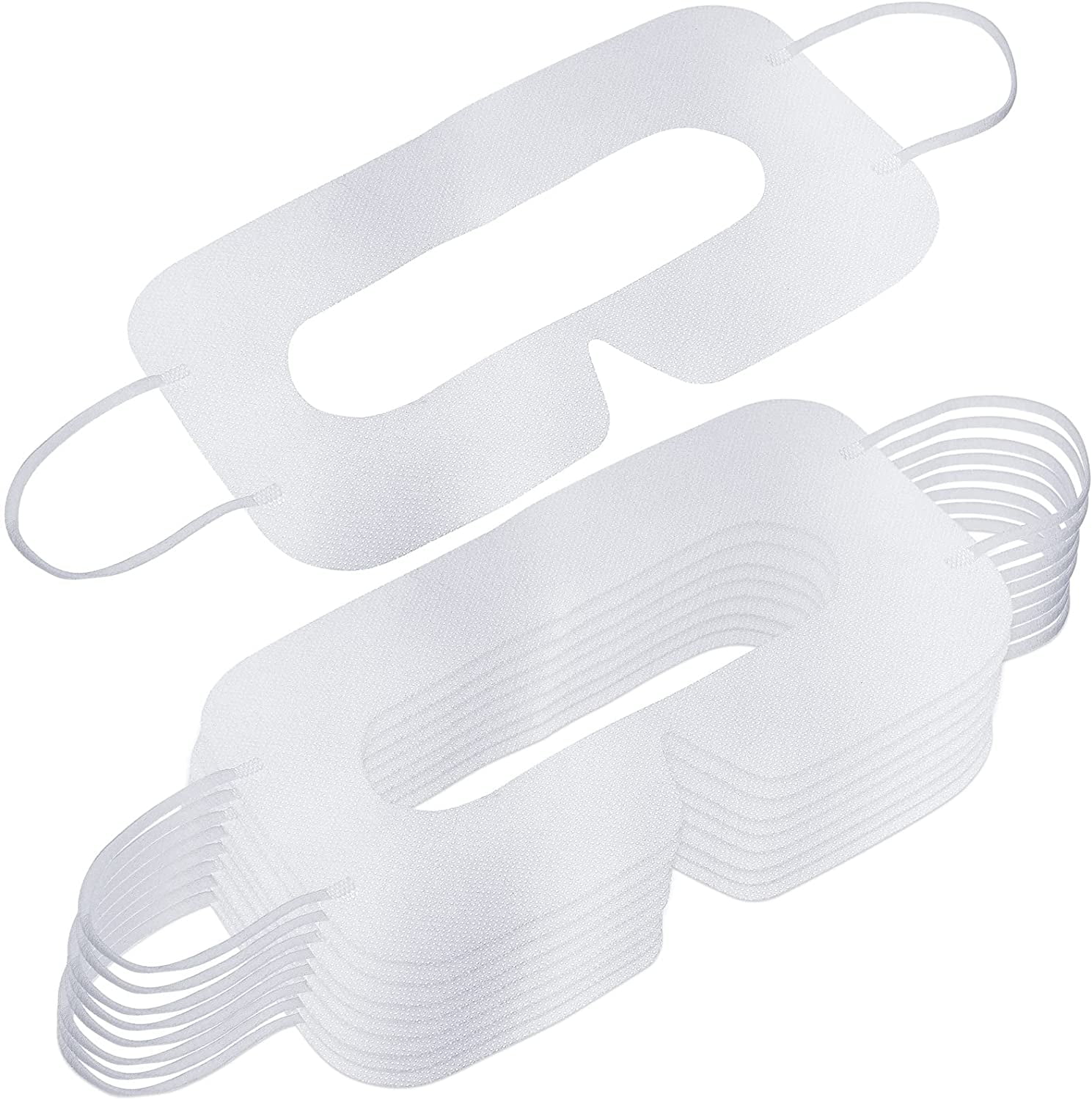 200 Pcs Disposable VR Face Mask Breathable Cover Mask for VR Nonwoven ...