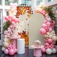 5FT Arch Backdrop Covers, Fall Pumpkins Wedding Arch Cover Stretchy ...