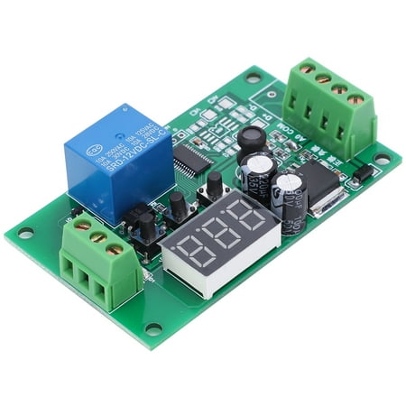 Relay With Led Display Electronic Component Current Detection Sensor Module Digital Display 4 ...
