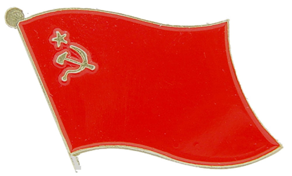 INTERNATIONAL FLAG "USSR" PIN - Officially Licensed Patriotic Ussr Flag ...