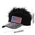 Americans Independence Day Themed Party Hat and Rhinestone Flag ...