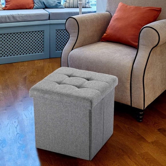 Storage Ottoman Cubes Foot Rest - Walmart.com