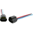 Alla Lighting 9008 H13 Socket Female Adapter Wiring Harness Wire for ...