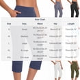 Cfrylhy Yoga Capri Pants for Women Summer Dressy Casual Work Cropped ...