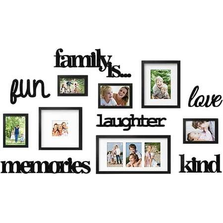 Hersh - Photo Frame | Plaque College Frame - Black Wall Decoration ...