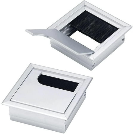 80x80 Square Cable Pass-thru Lid Cable Pass-through Hole Furniture ...