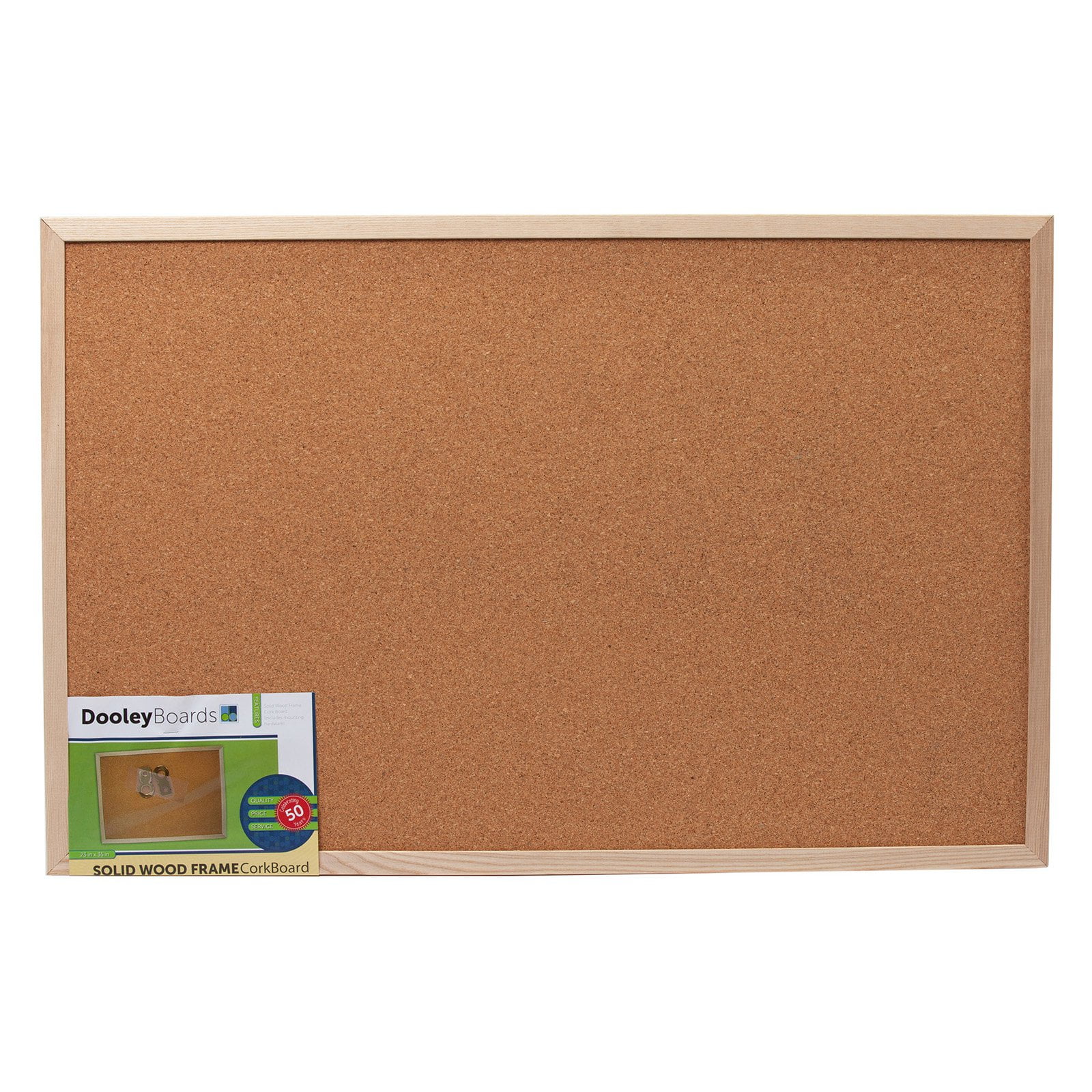 Dooley Boards 2436 CO Wood Framed Cork Board - Walmart.com