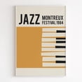 Affixzi Vintage Jazz Poster, Living Room Wall Art Decor, Unframed Paper ...