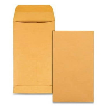 Quality Park Kraft Envelope, #16, 6 x 12, Brown Kraft, 500/Box ...