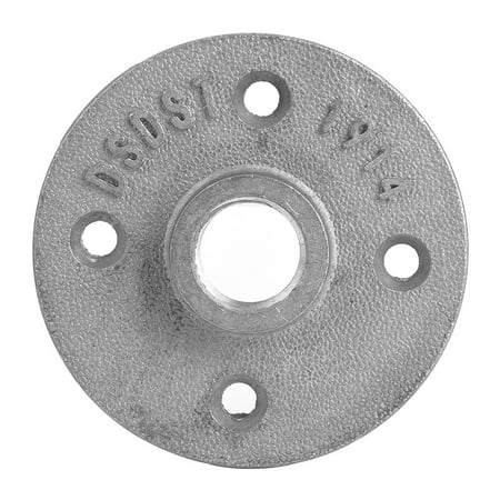 Flange Base Floor Flange Shelf Flange Base 10PCS DN15 1/2in 4-Holes ...