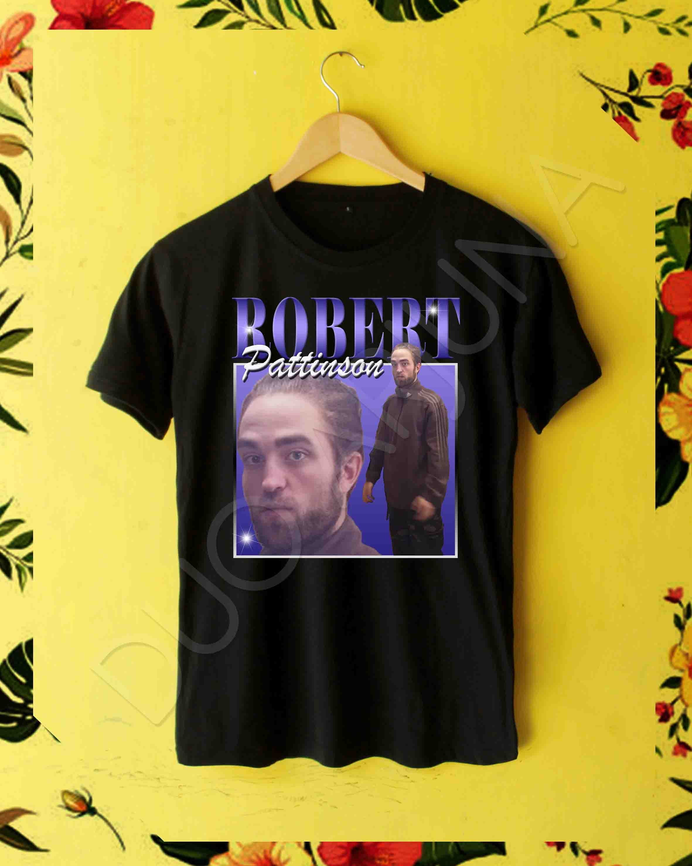 Robert Pattinson Tracksuit Meme Shirt - White - M - Walmart.ca