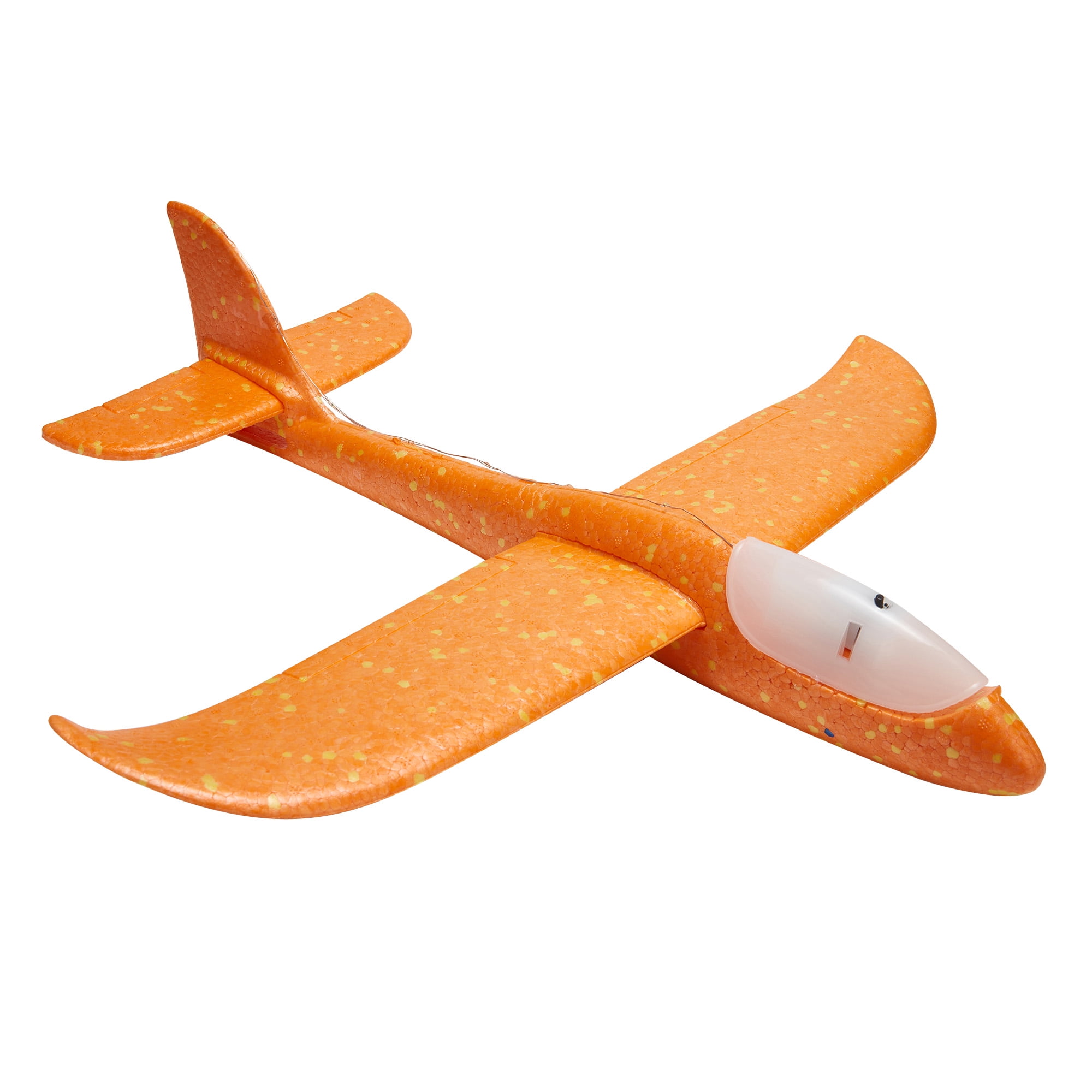 FANNYC Airplane Toys, 18.9" Large Throwing Foam Plane , 2 Flight Mode ...