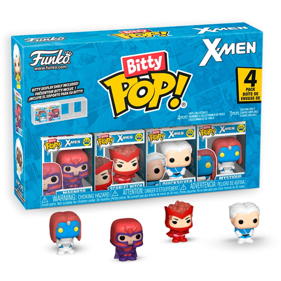 Click here for Funko Bitty Pop 4pk: X-Men- Magneto prices