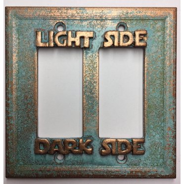 Star Wars LightSide/DarkSide - Double Light Switch Face Plate Cover ...