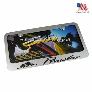 Pontiac Solstice GXP Chrome Metal License Plate Frame - Walmart.com