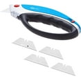 Heavy Duty Retractable Utility Knife, Box Cutter, Carpet Cutter with 3 ...