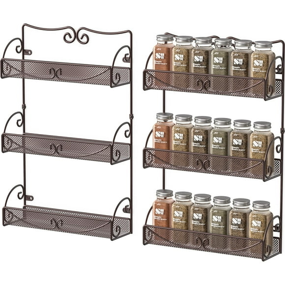 Wall Mount Spice Racks