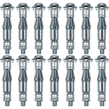 Junmo 20 Pcs M6*50mm Hollow Body Metal Anchors Expansion Metal Anchor ...