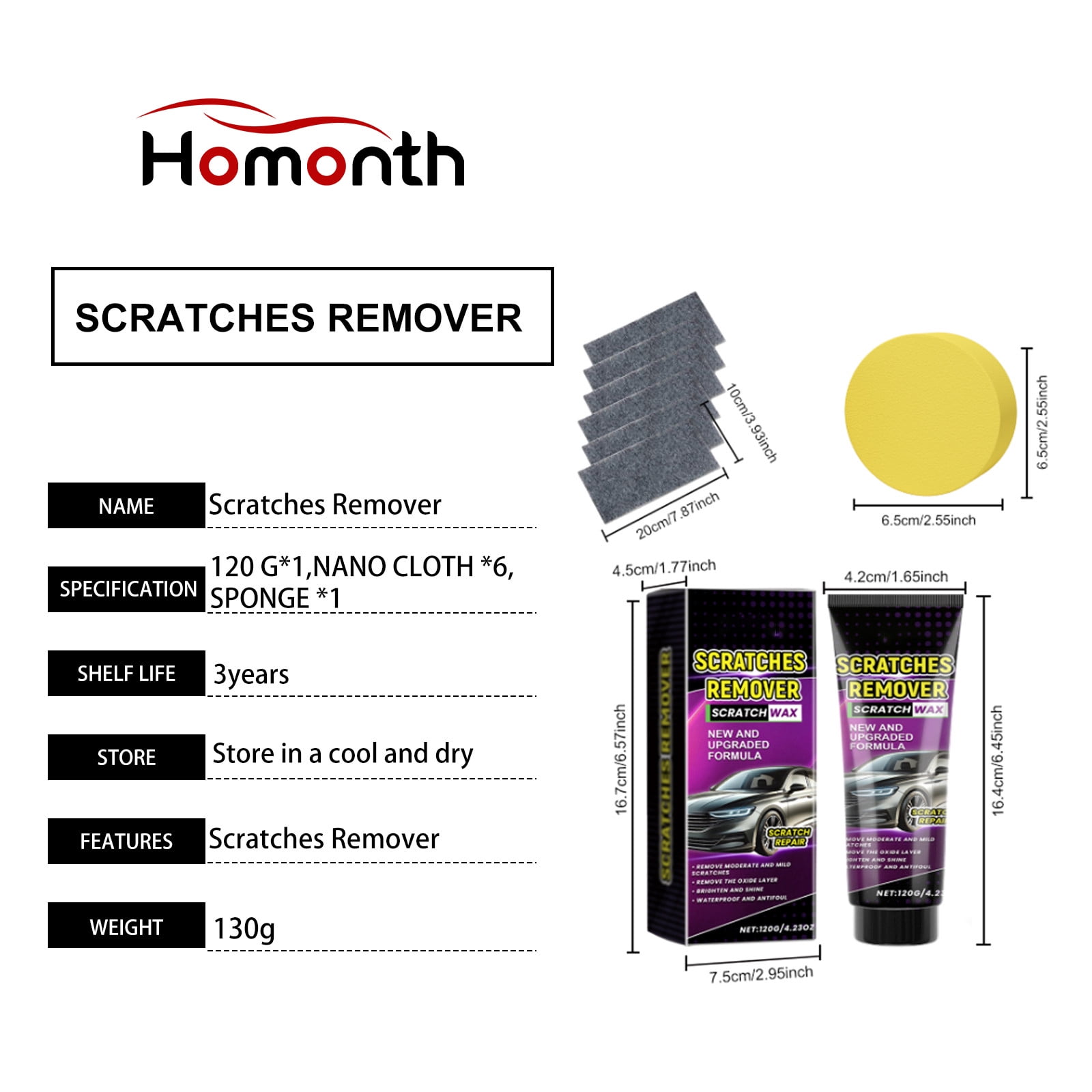 Cloth Nano Scratch Remover Reviews - Scratch Remover For Cars (No ...