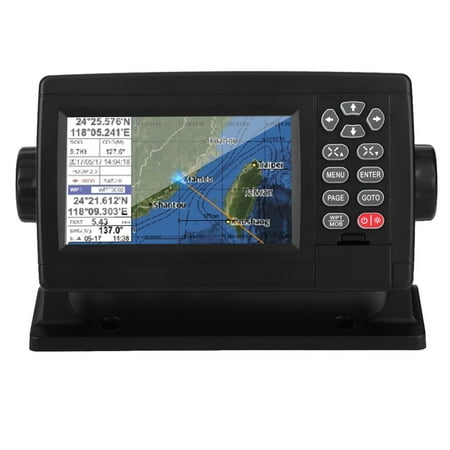 Marine Gps Marine Navigator Boat Accessory 5in Marine Satellite GPS ...