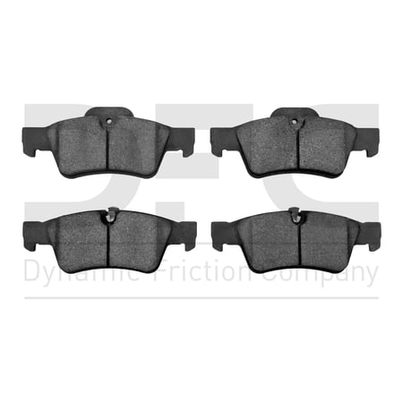 Dynamic Friction Company 3000 Semi-Metallic Brake Pads 1311-1122-00 ...