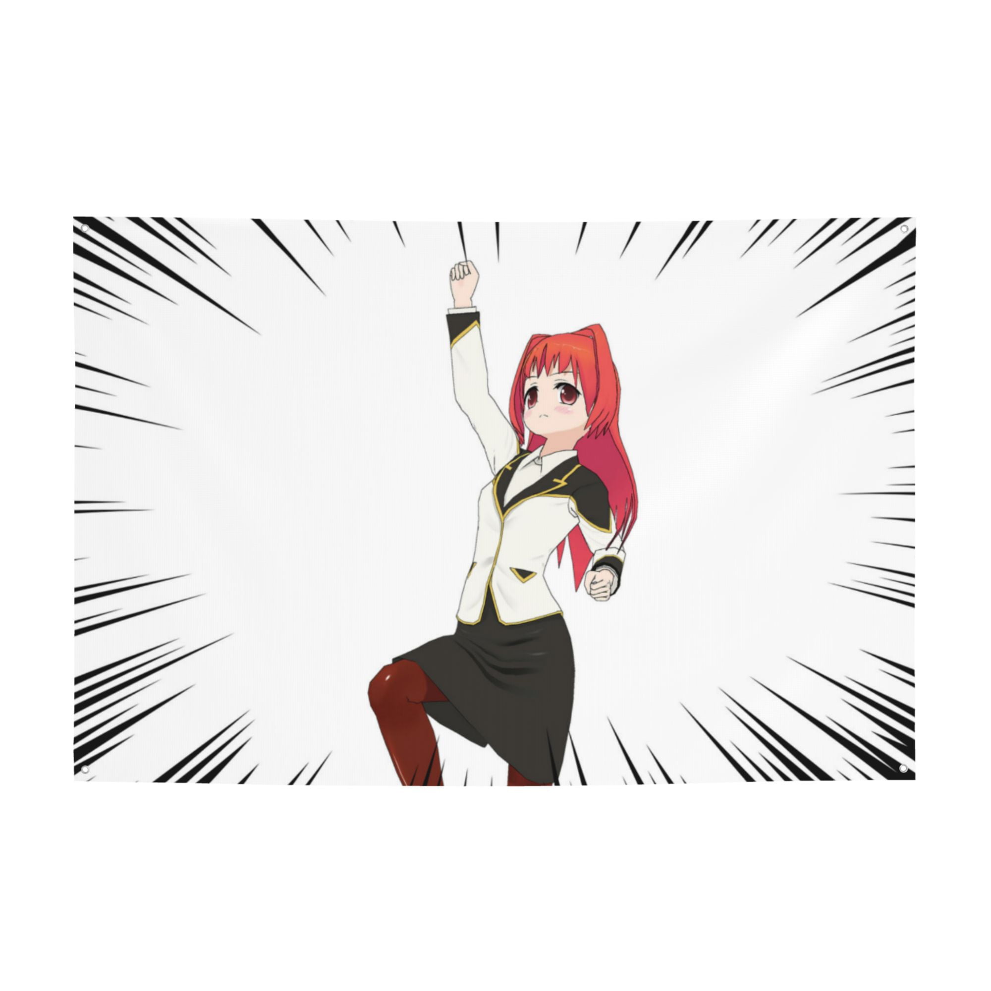 DouZhe Cute Moe Girl Sign Banner, Japanese Comic Woman Hanging Banners ...