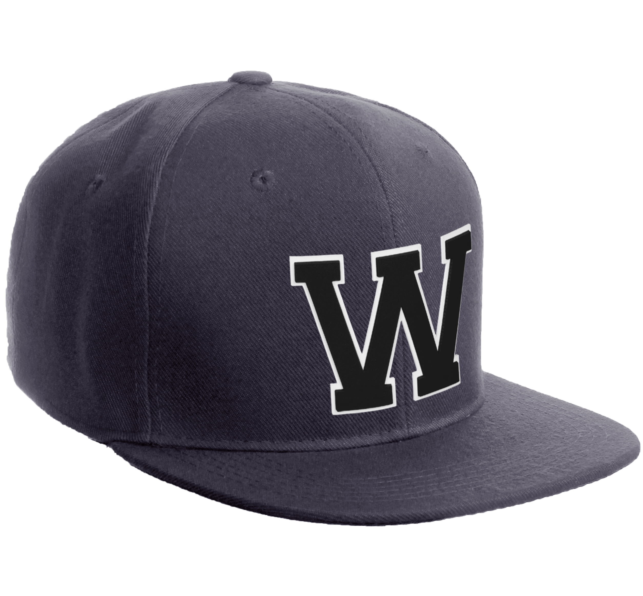 Daxton Classic Snapback Hat Custom A to Z Initial Varsity Letters ...