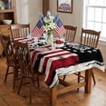 250 Year American Anniversary Flag Table Cloth Waterproof Tablecloths ...