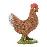 Schleich 1.92 in Farm World Hen Toy Plastic Decorative Figurine ...