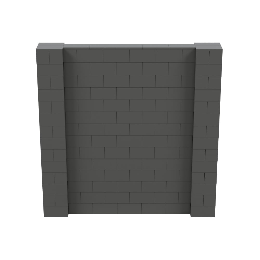 EverBlock 7’ x 7’ Wall Kit | Modular Building Blocks | Wall System for ...