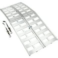 Ultra-Tow Bifold Arched Aluminum Motorcycle Ramp Set, 3000-Lb. Capacity ...