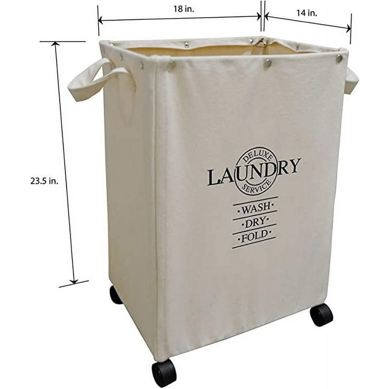 Laundry Basket On Wheels Walmart