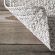 nuLOOM Wynn Braided Indoor/Outdoor Runner Rug, 2' 6" x 18', Ivory ...