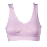 Genie Women's Comfort Sports Bras, 3 Pack, Seamless, Everlast Stretch ...