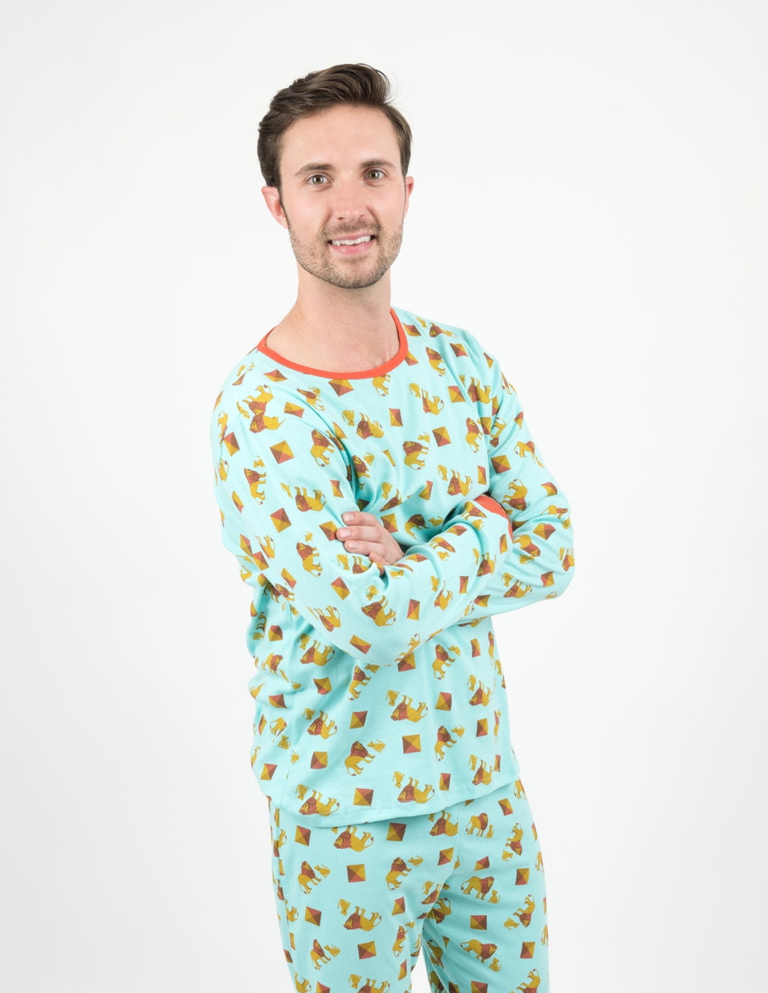 Men's Safari Animals Pajamas - Walmart.com