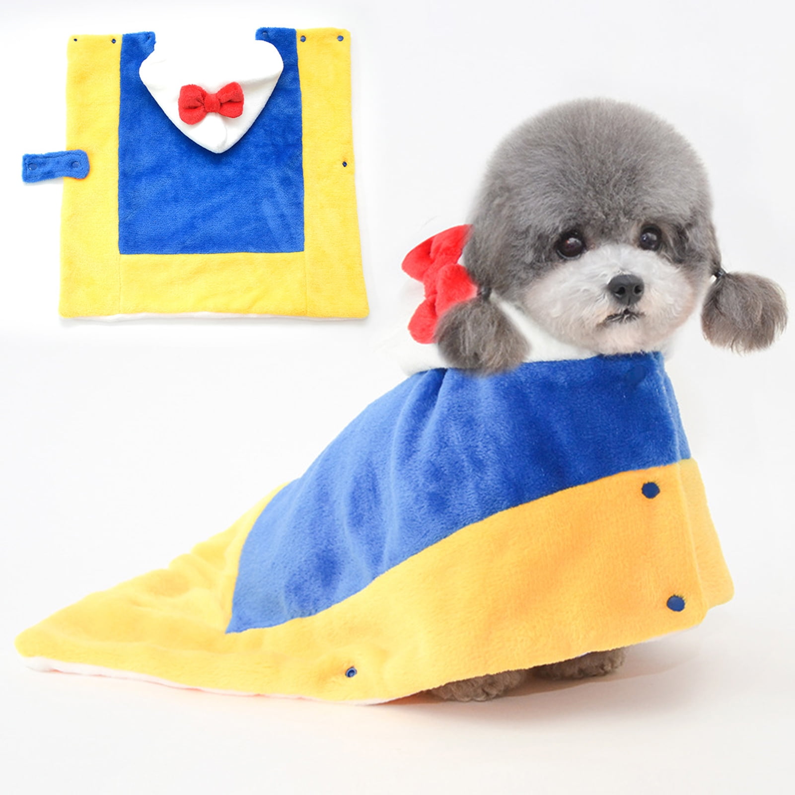 Dengjunhu Pet Cloak Dual Purpose Keep Warmth Skin Friendly Pet Dogs ...