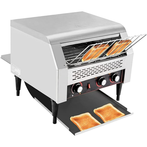 Miumaeov 150/ 450 Slices/Hour Commercial Conveyor Toaster,2600W ...