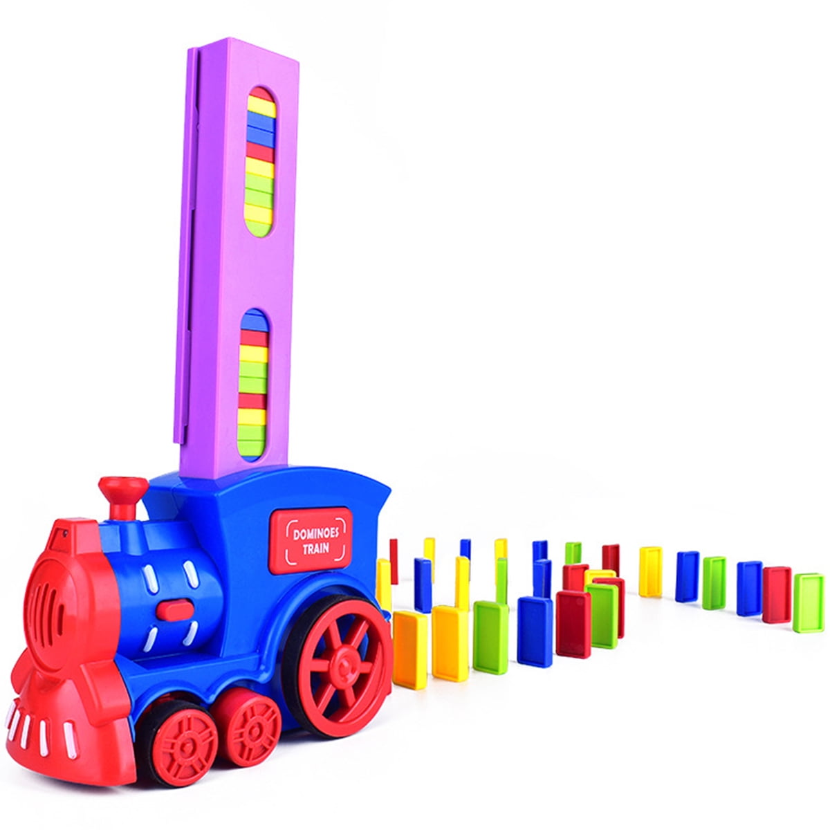 Toorise Electric Domino Train Set for 3+ Years Old Kids Parent-children ...
