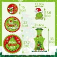 Cake Stand,Grinch Birthday Party Decorations,Christmas Cupcake Toppers ...